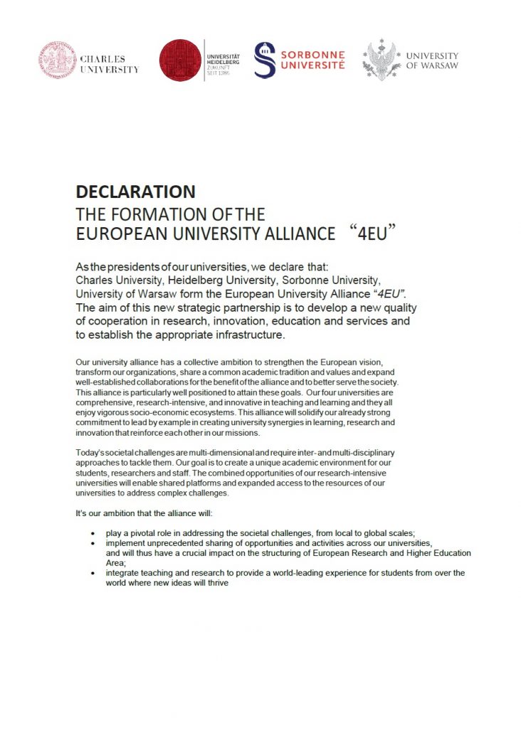 European University Alliance | University of Warsaw
